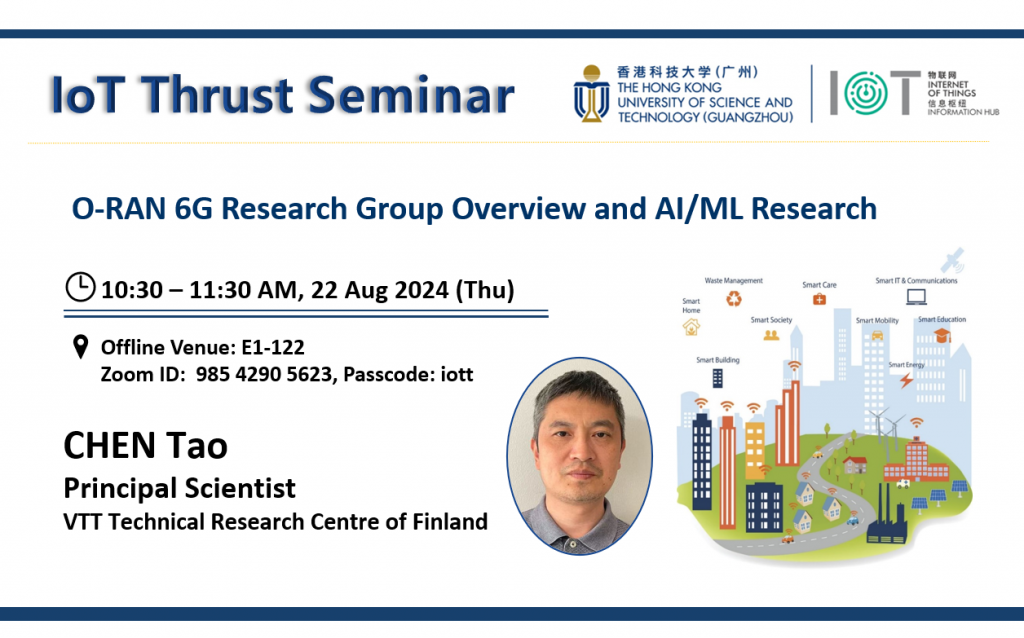 Iot Thrust Seminar O Ran 6g Research Group Overview And Aiml